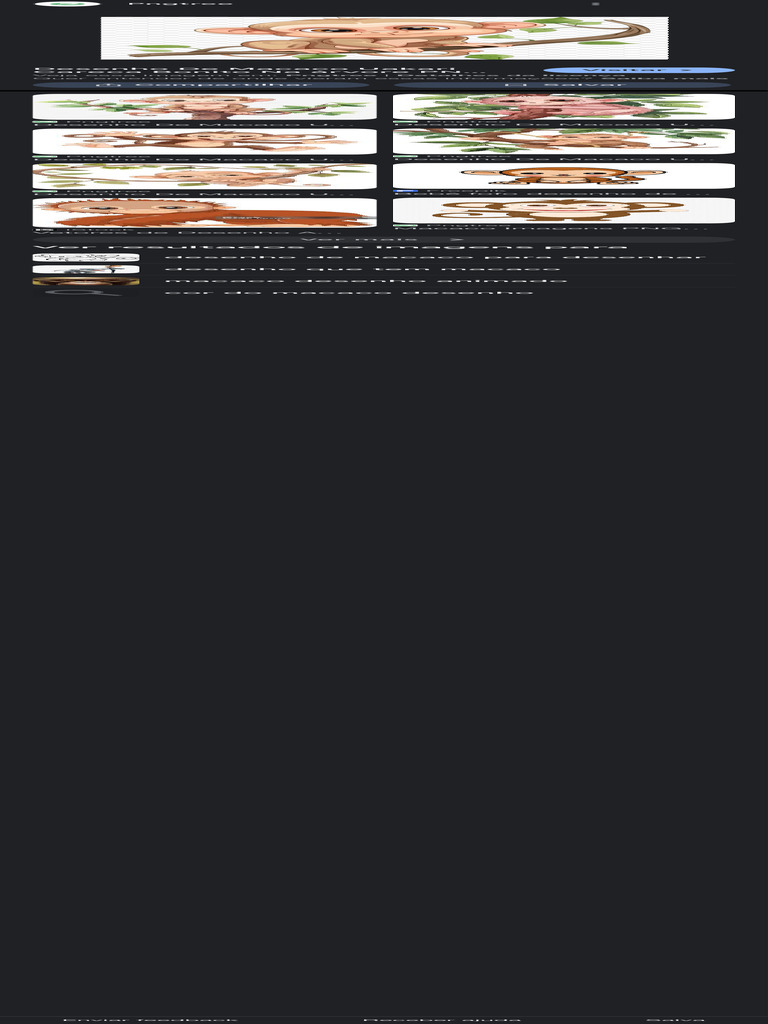 Macaco Da Amazônia Desenho - Pesquisa Google | PDF