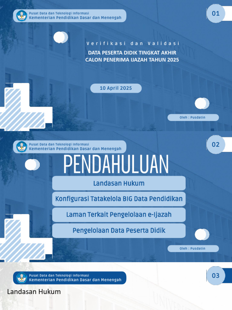 Verval Data Peserta Didik Tingkat Akhir Calon Penerima Ijazah Tahun ...