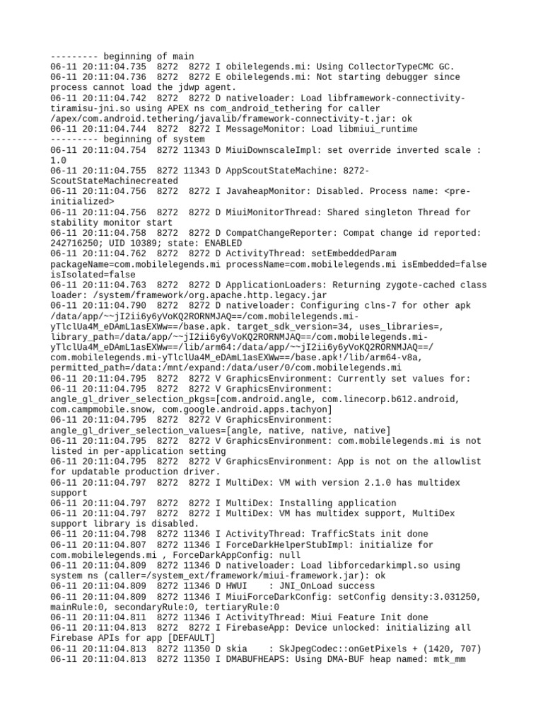 ML Logcat 1749647473620 | PDF | Facebook | Computer Architecture