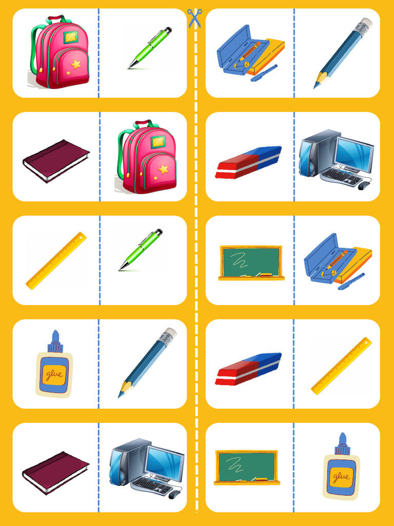 Domino School Subjects | PDF