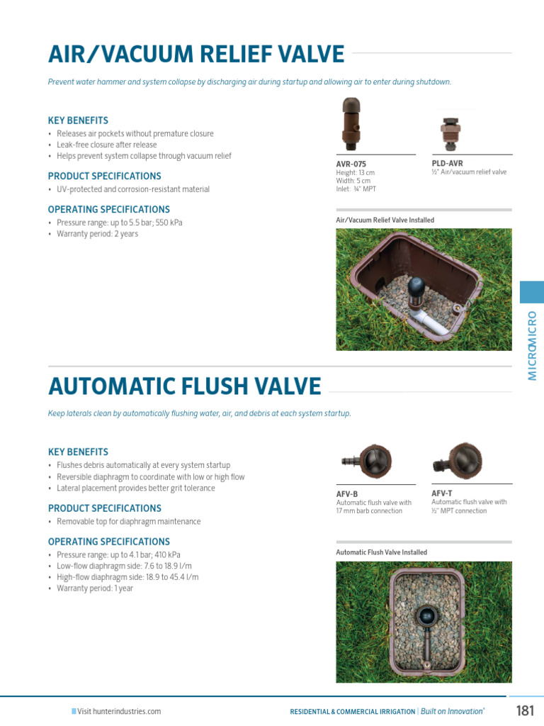 CA Cutsheet Automatic Flush Valve EM | PDF