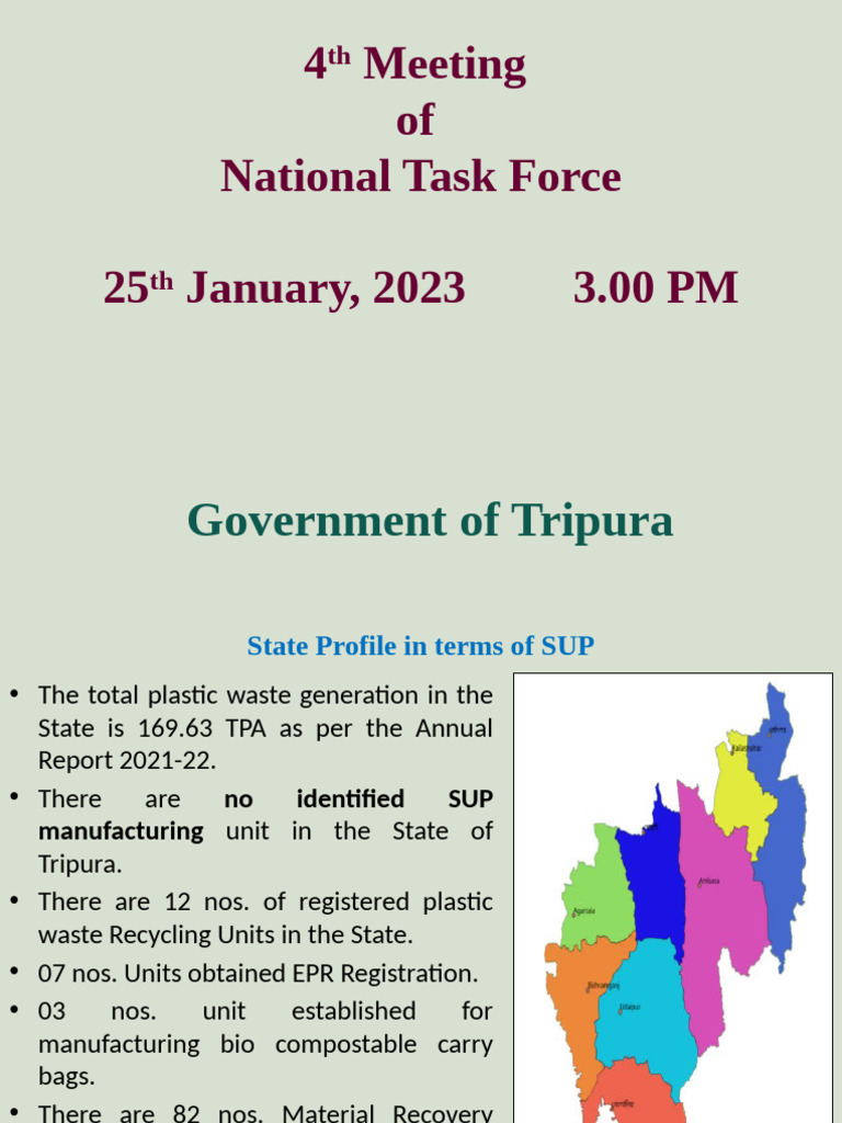 4th NTF 25012023 | PDF | Waste | Plastic