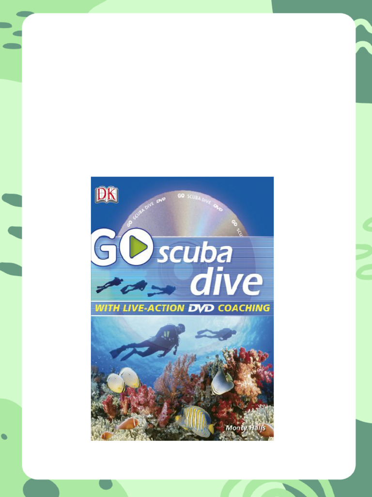 Go Scuba Dive Halls Monty Instant Download Pdf Scuba Diving Underwater Diving
