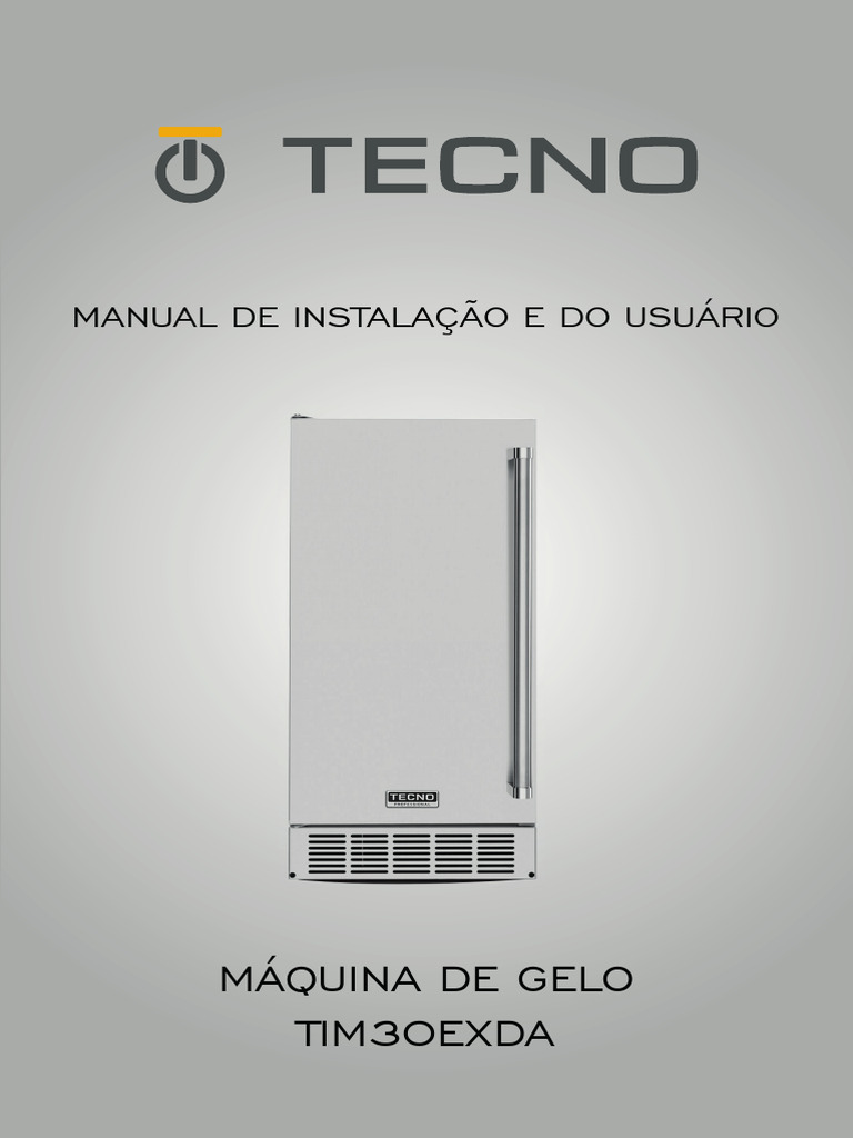 Tecno TIM30 EXDA Manual de Instalacao e Usuario TIM30EXDA Rev.2 | PDF ...