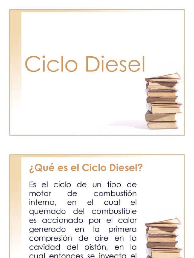 Ciclo Diesel | PDF