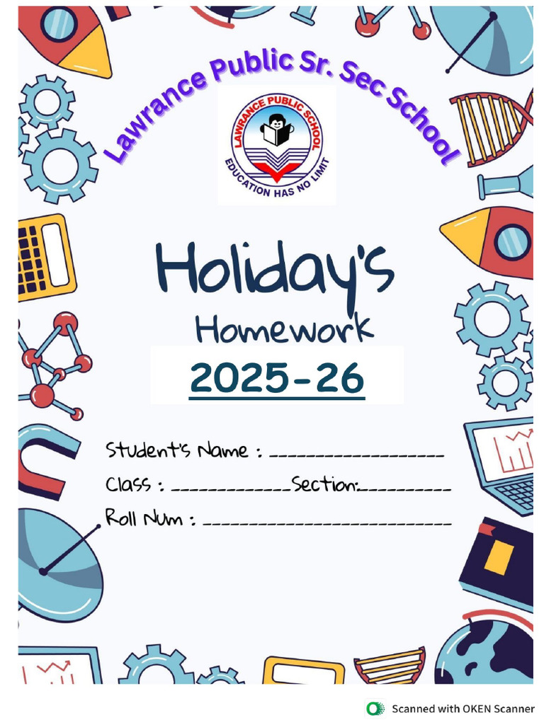Class 10 Holidays Homework | PDF