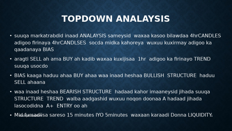 Top-Down Market Analysis Guide | PDF