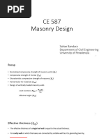No. 3 Eurocode 6 Design of Masonry Structures For Lateral Loads | PDF ...