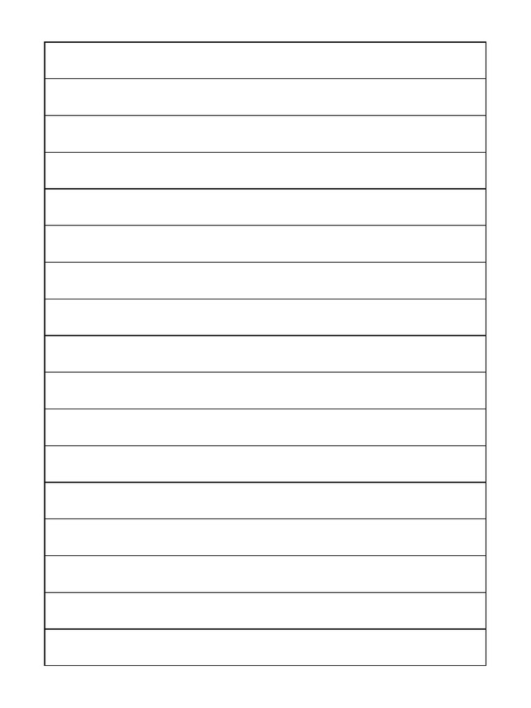 Ruled Sheet With Border | PDF