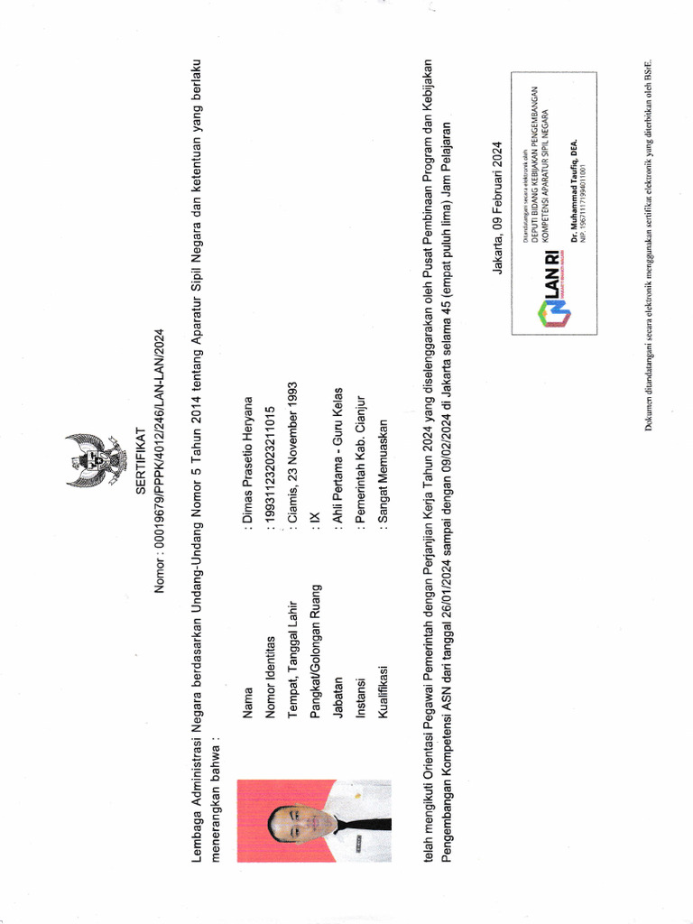 Sertifikat Mooc Dimas Prasetio Heryana - 20240507 - 0001 | PDF