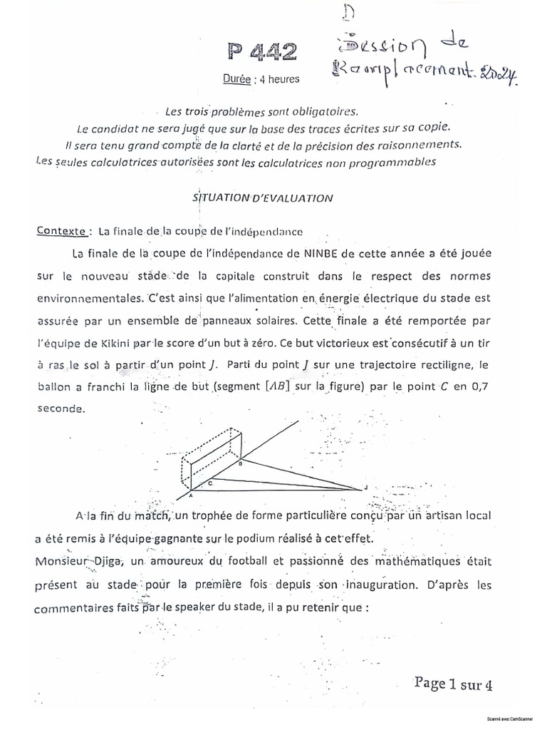 Bac2024 Remplacement | PDF