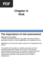 Financial Statement vs Assertion Level Risks | PDF | Audit | Risk