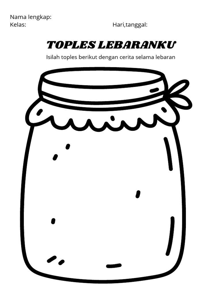 LKPD cerita Lebaranku | PDF