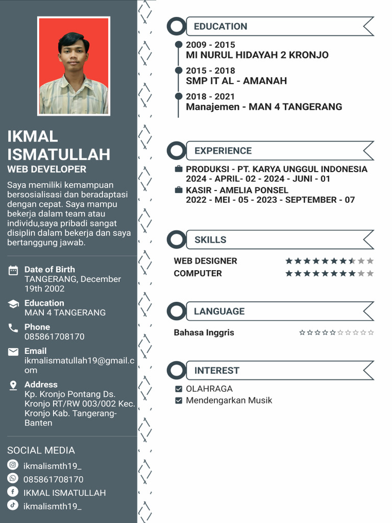 CV 1 | PDF