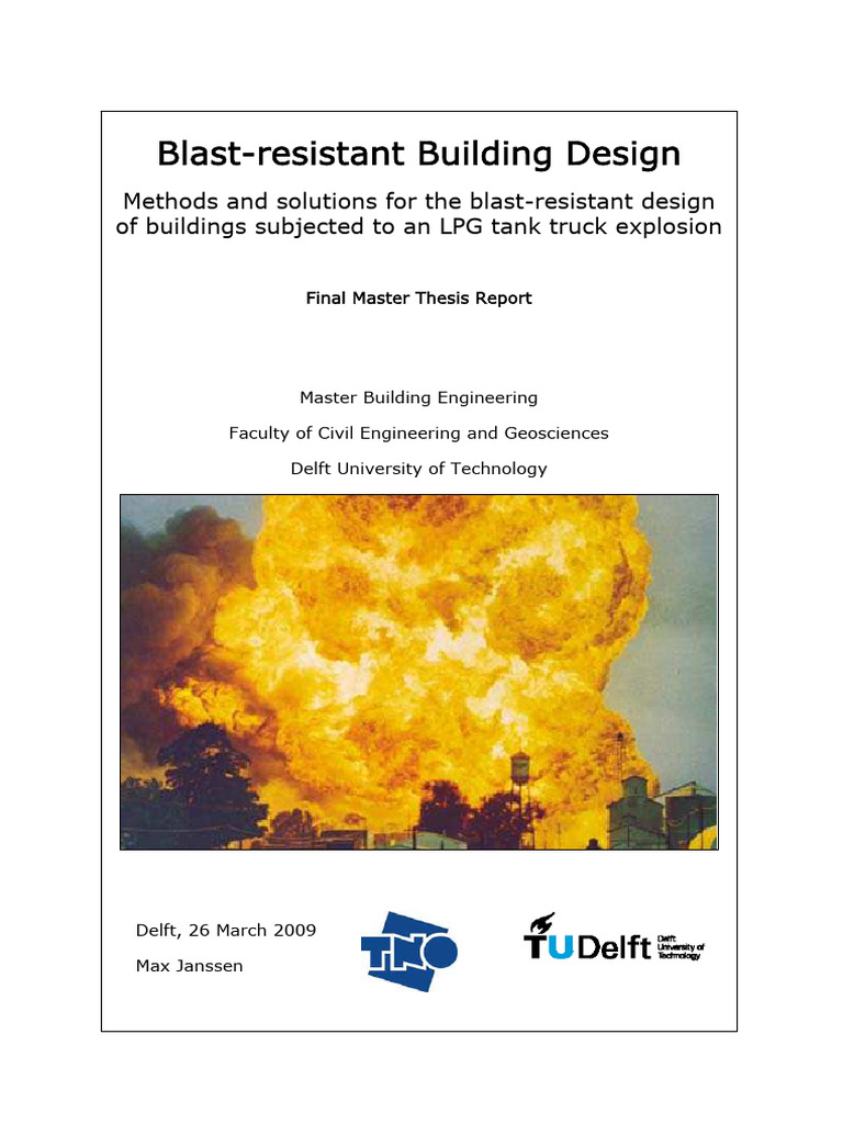 Blast Resistant Building Design Methods | PDF | Applied And ...