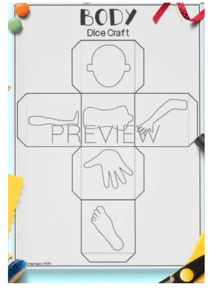 My Body Worksheet | PDF