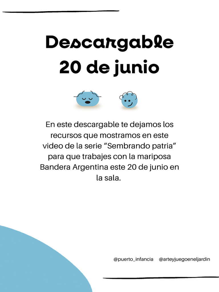 Descargable 20 de Junio | PDF