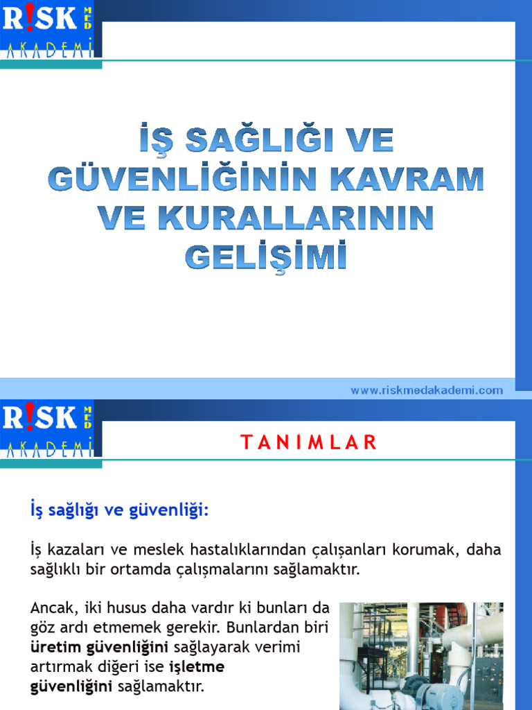 Isg Vize Konuları Birleştirilmiş PDF | PDF