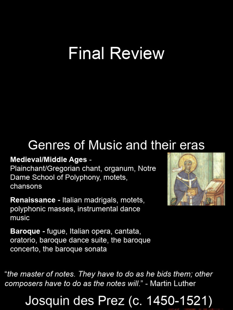 Music Genres Through the Ages | PDF | Modernism (Music) | Classical ...