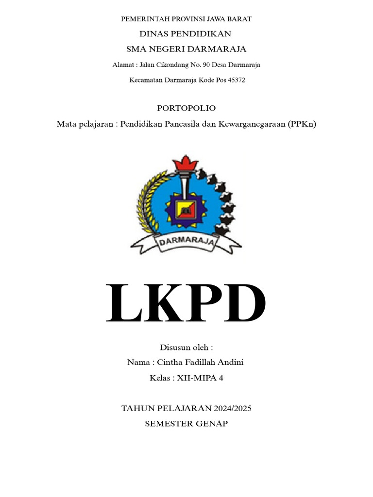 Portofolio Cintha Fadillah Andini PDF | PDF