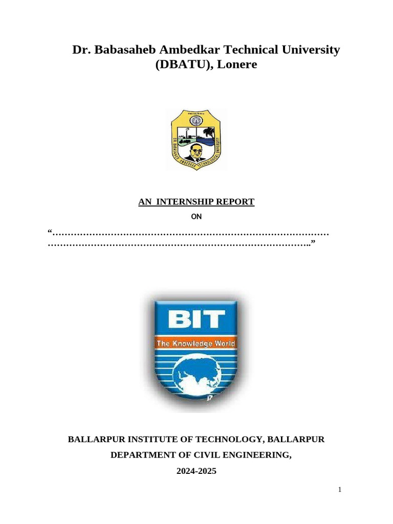Internship Report: Civil Engineering 2024 | PDF | Road | Concrete
