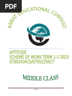 Baby Class Term One Exam 2018 | PDF