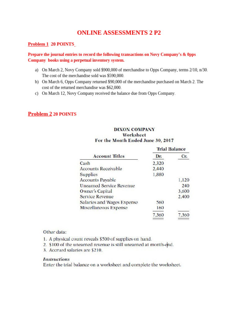 Online Assessments 2 p2 | PDF