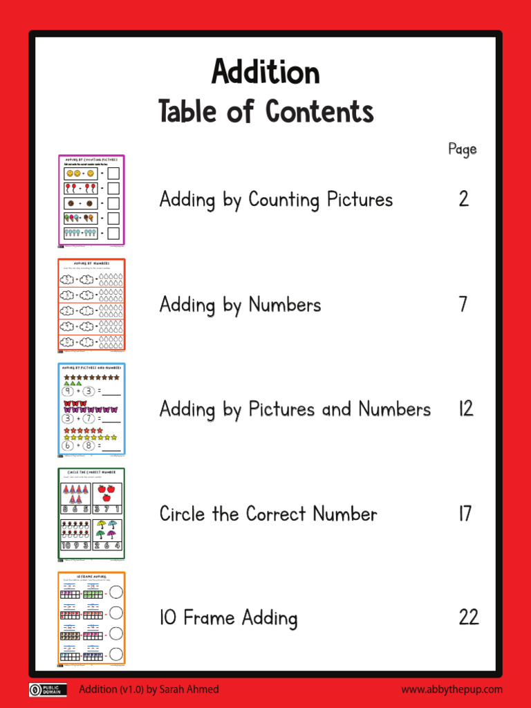 Kindergarten Addition Worksheet | PDF | Teachers | Learning