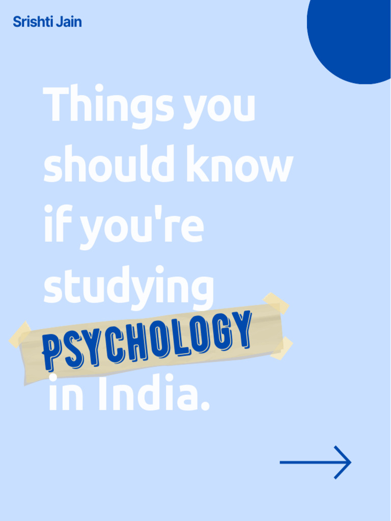 Things You Should Know If You'Re Studying Psychology | PDF