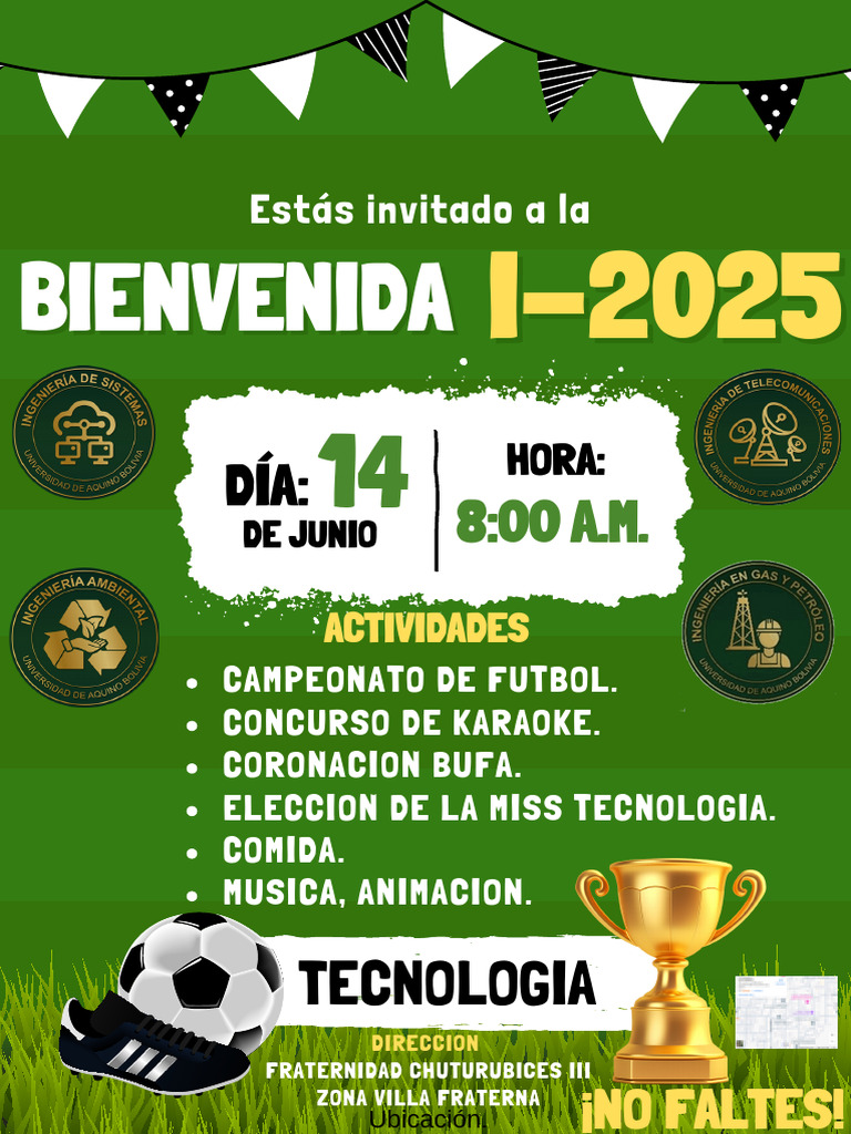 Invitación de Bienvenida I - 2025 | PDF