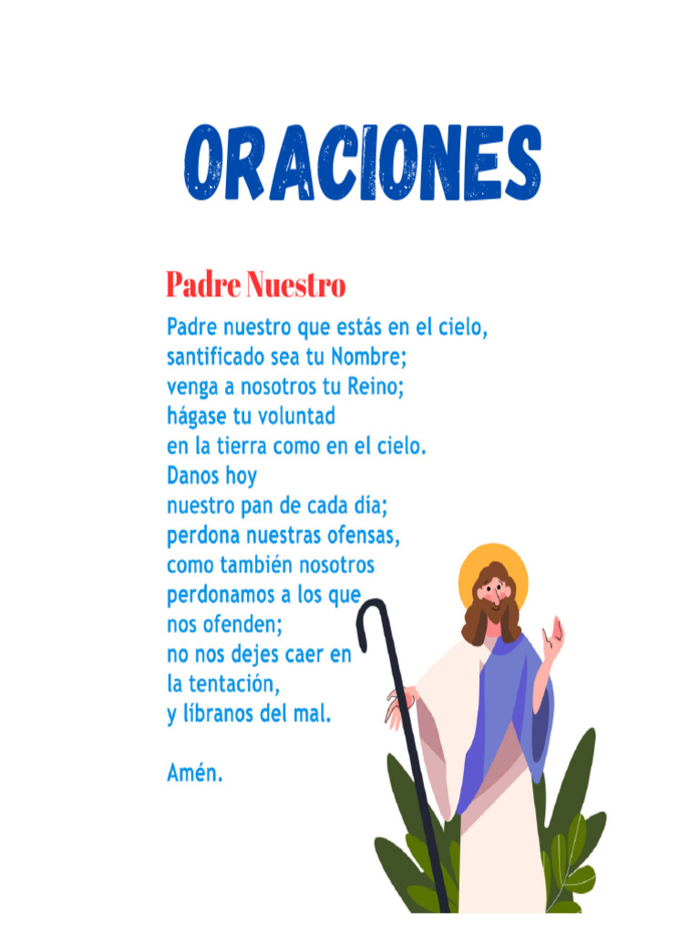 Oraciones Inicial | PDF