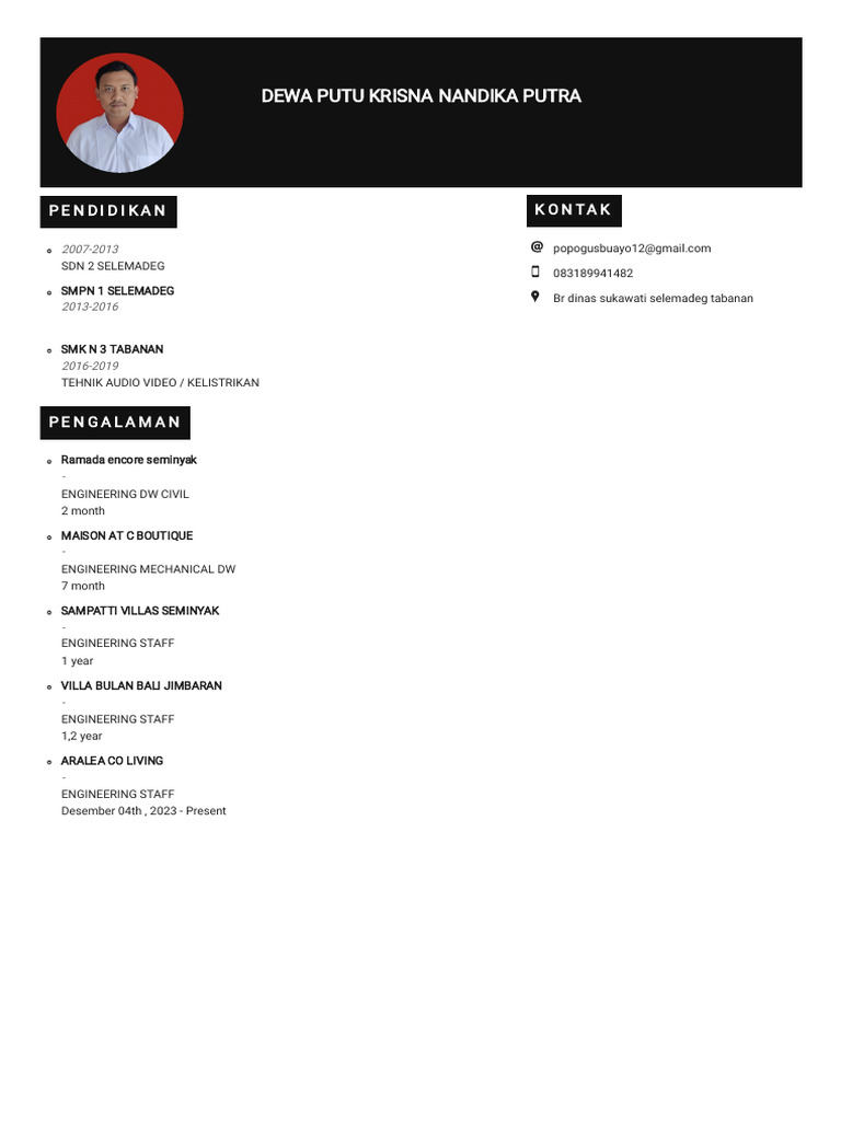 CV Dewa Krisna | PDF