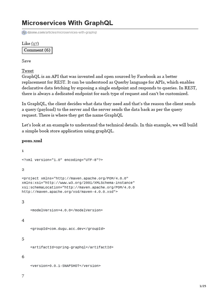Microservices With GraphQL | PDF | Systems Architecture | Computing