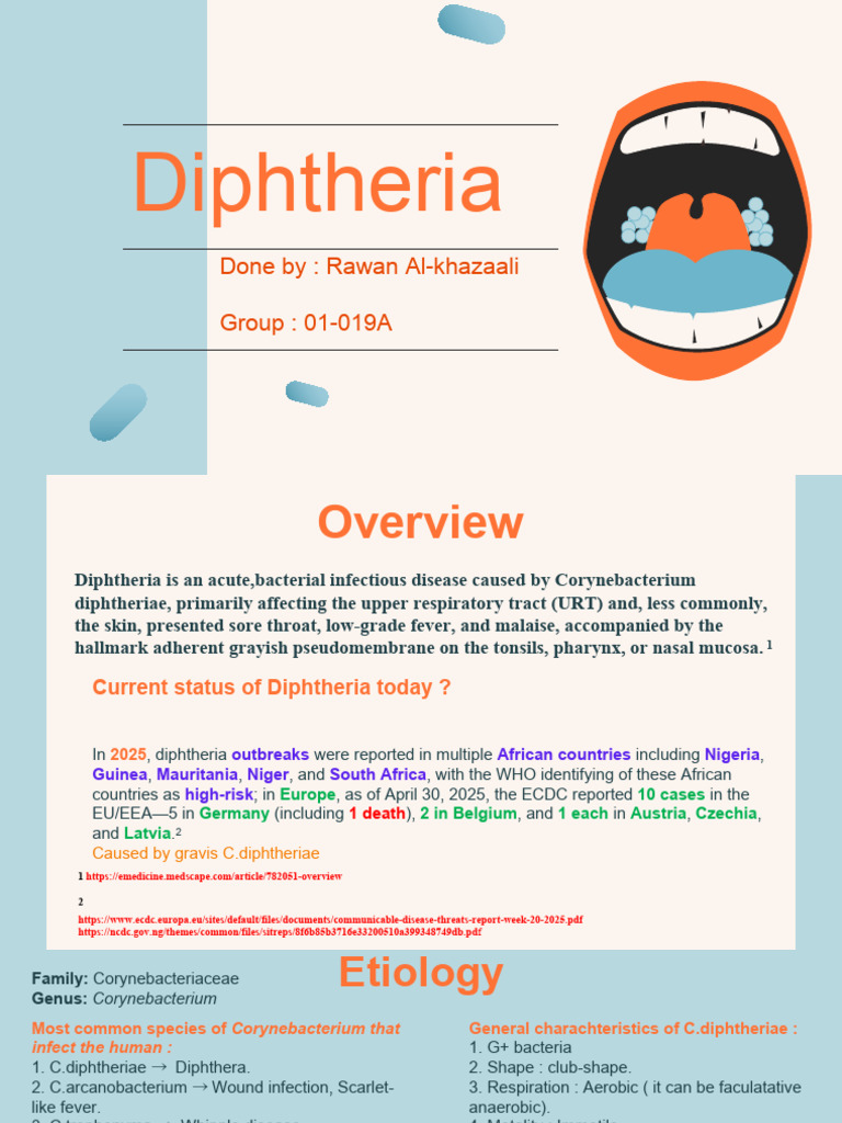 Diphtheria 1 | PDF | Inflammation | Infection