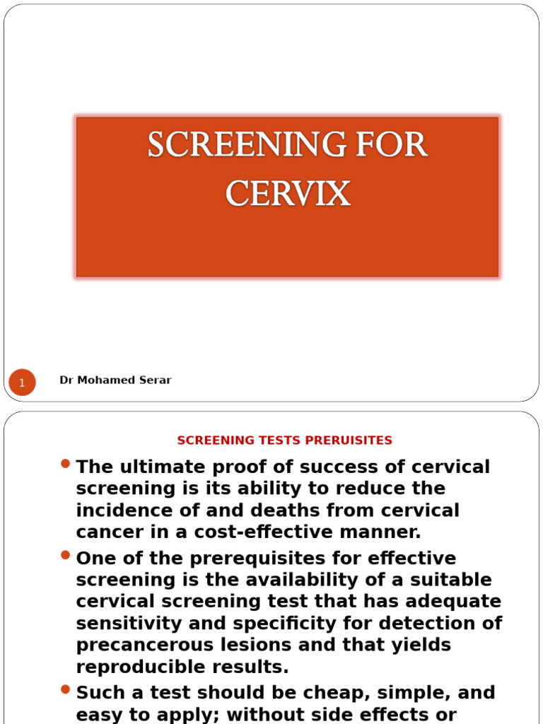 3 PAP Procedure Lecture | PDF | Cervical Cancer | Neoplasms