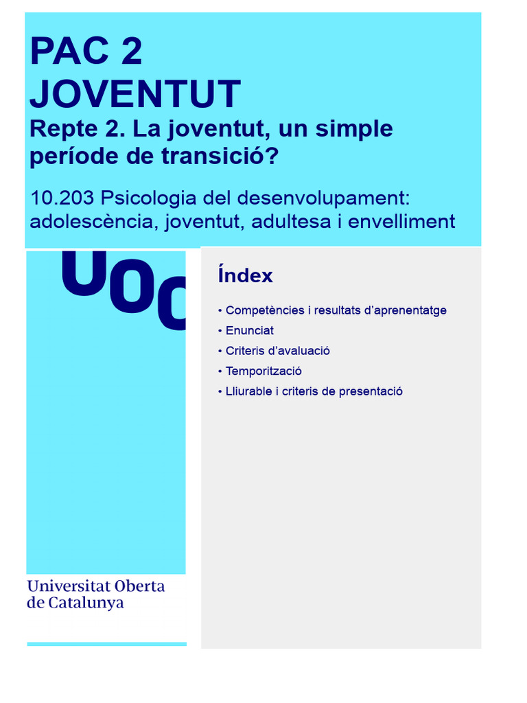 Enunciat PAC2 CAT-1 | PDF