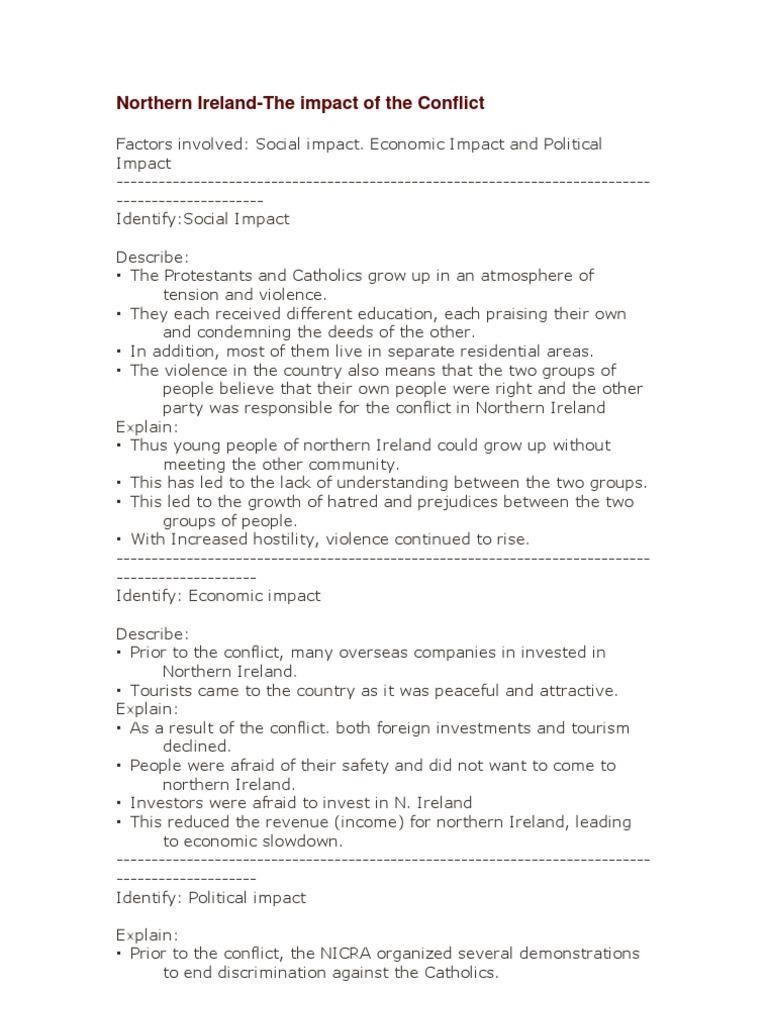 Northern Ireland | PDF | Northern Ireland | The Troubles