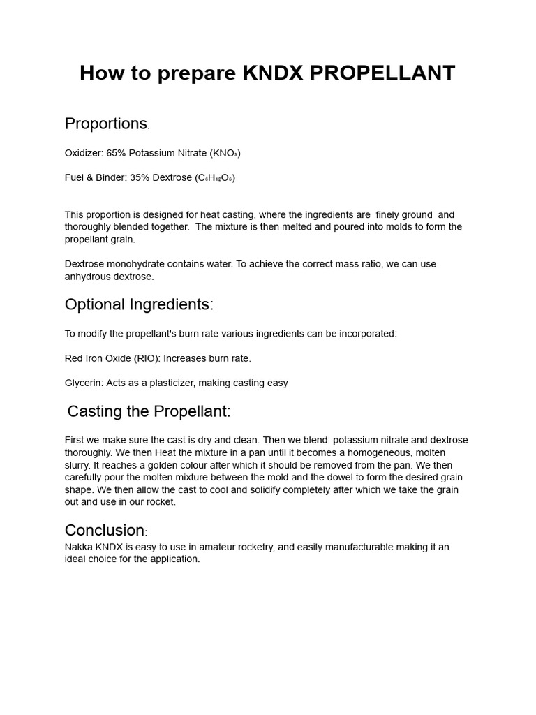 How To Prepare KNDX | PDF