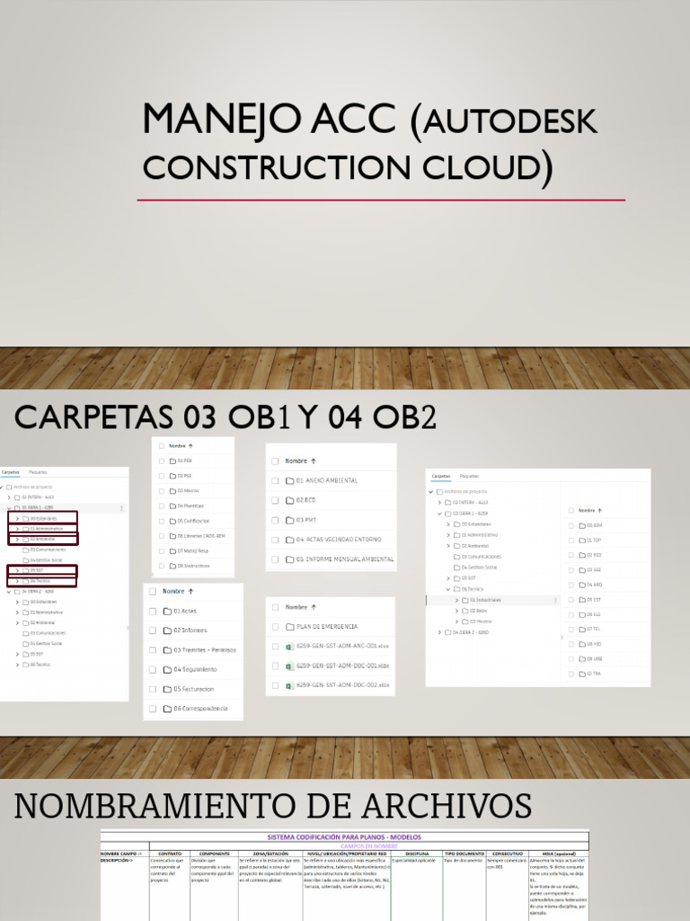 Manejo Acc (Autodesk Construction Cloud) - Diseñadores | PDF
