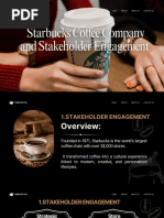 Act#2 Stakeholders | PDF | Starbucks | Supply Chain