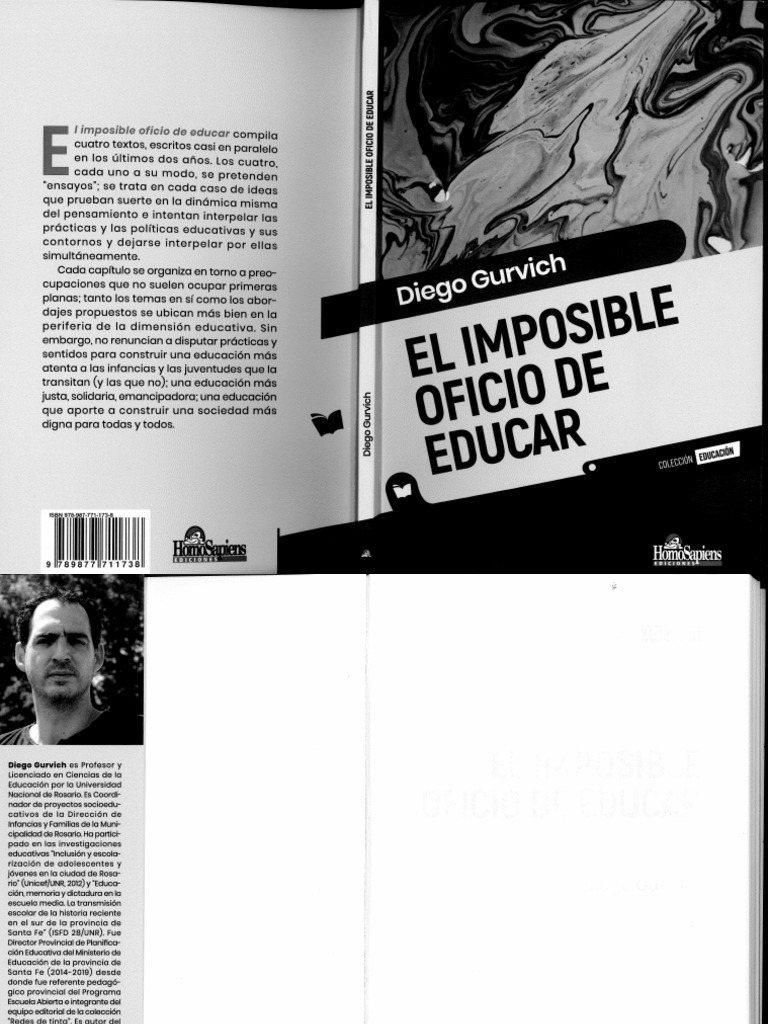 El Oficio Imposible de Educar Libro Scaneado | PDF