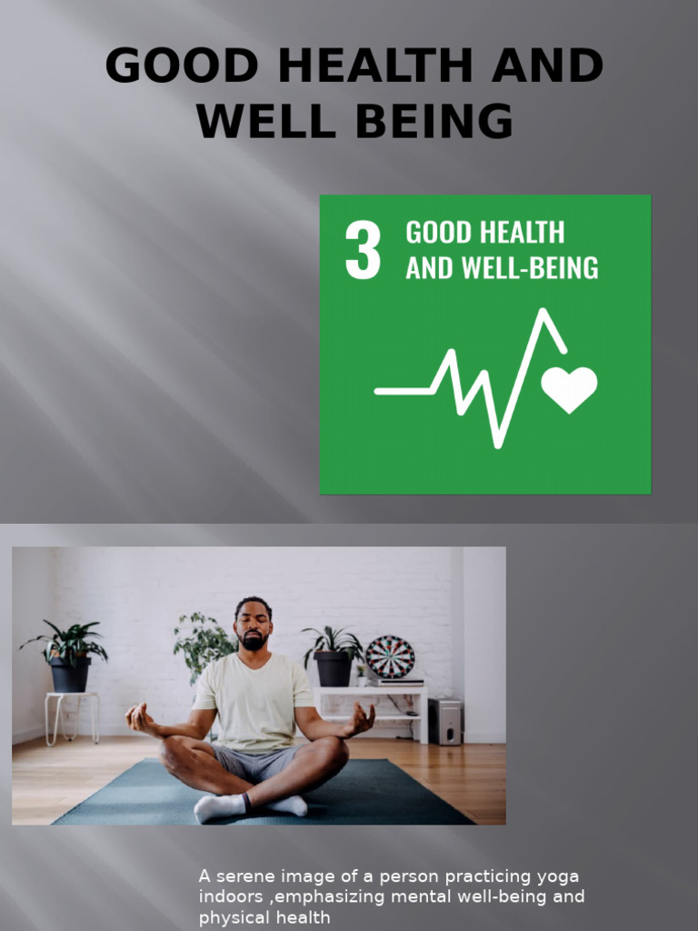 Good Health and Well Being | PDF