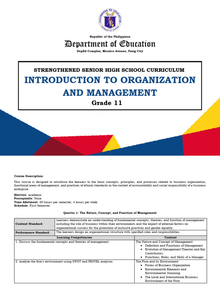Introduction to Organization & Management | PDF | Performance Appraisal ...