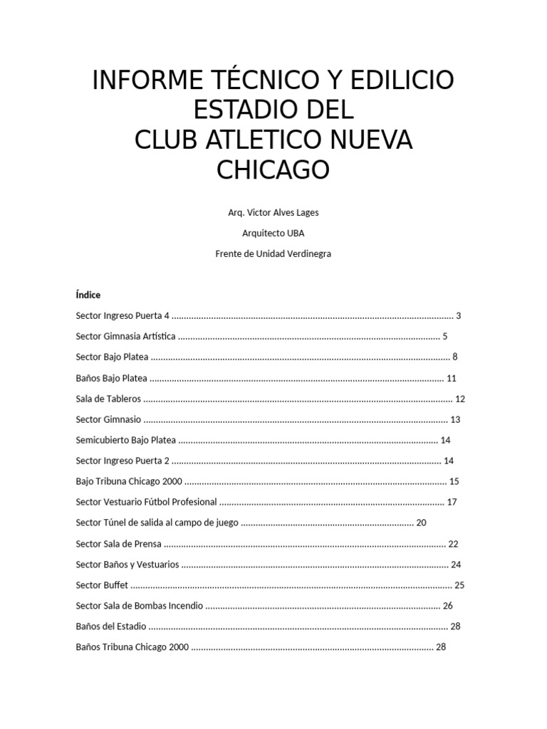 Informe Técnico y Edilicio | PDF | Ventilación (Arquitectura) | Pintar