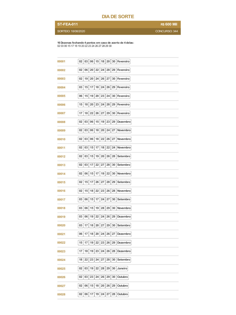jogo ST-FEA-011-344 | PDF