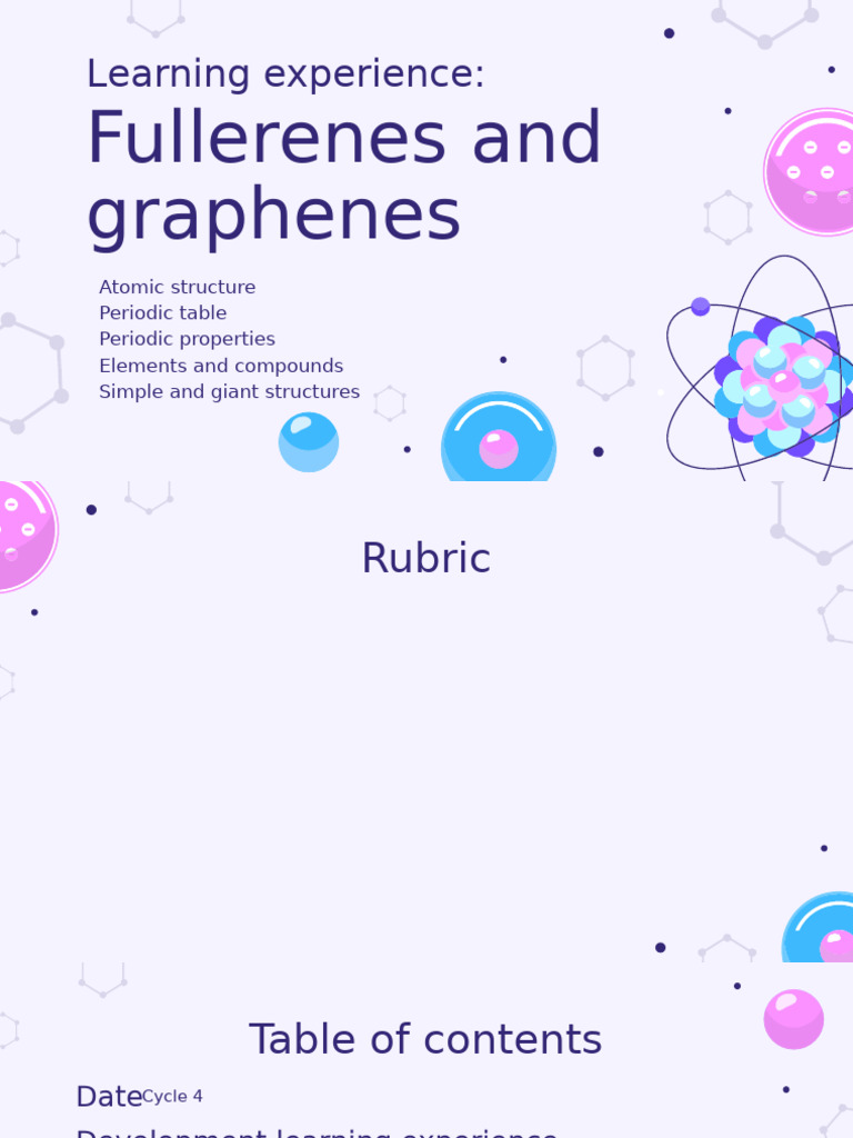Fullerenes and Graphenes | PDF | Chemical Compounds | Chemical Bond