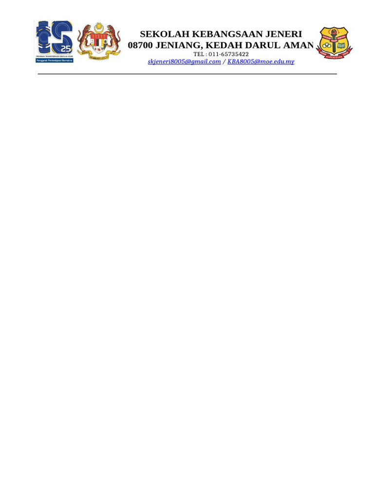 Letterhead Terbaru SKJ 2020 | PDF