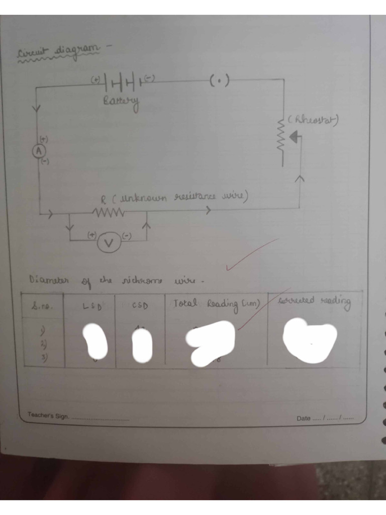 Experiment 1 To Determine Resistivity of Two Wires | PDF