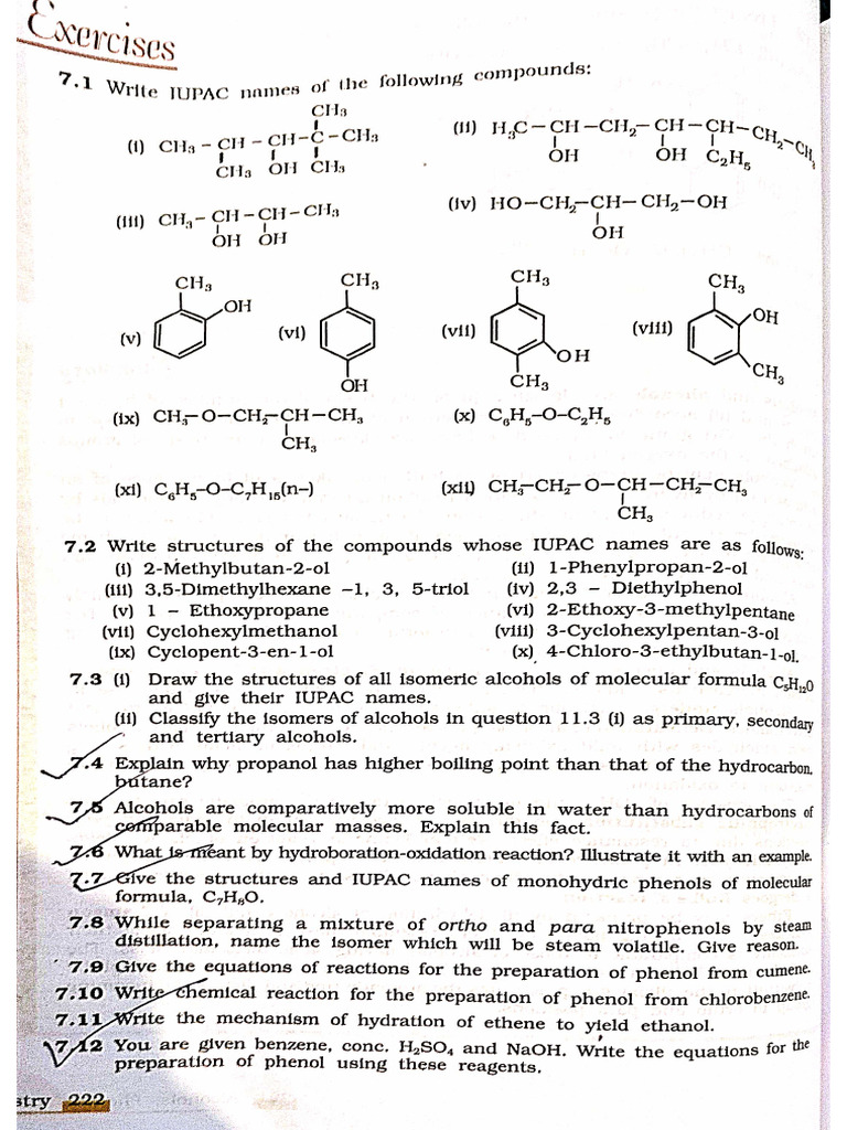 Chemistry Questions | PDF