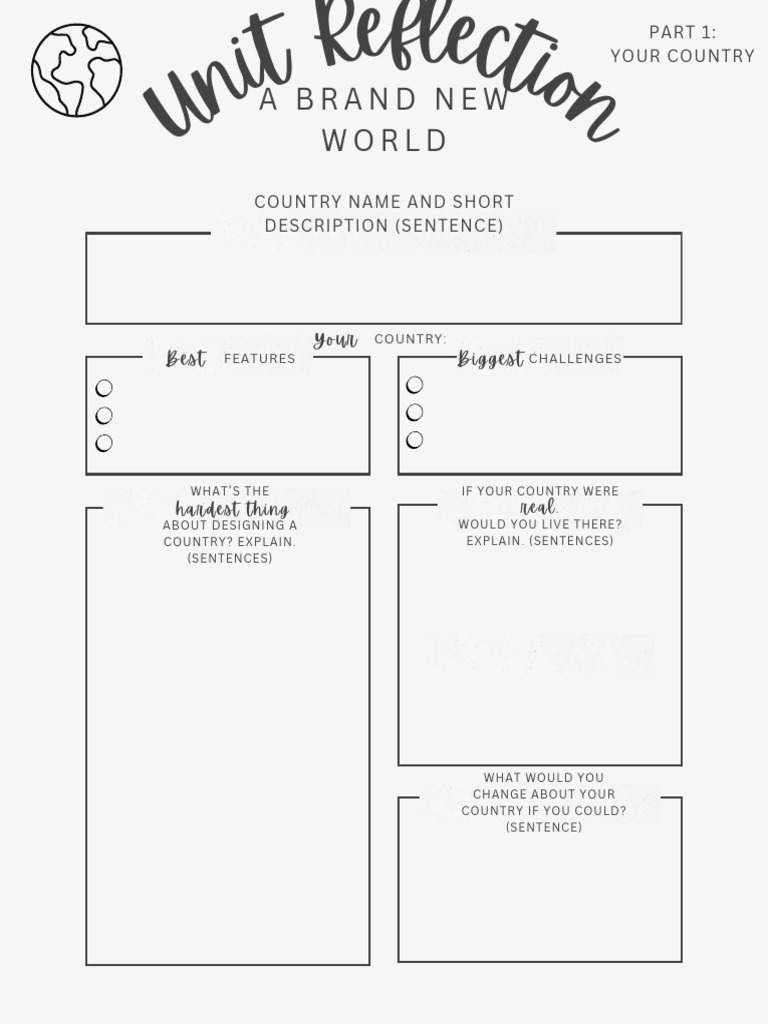 Civilization Creation Unit Reflection | PDF
